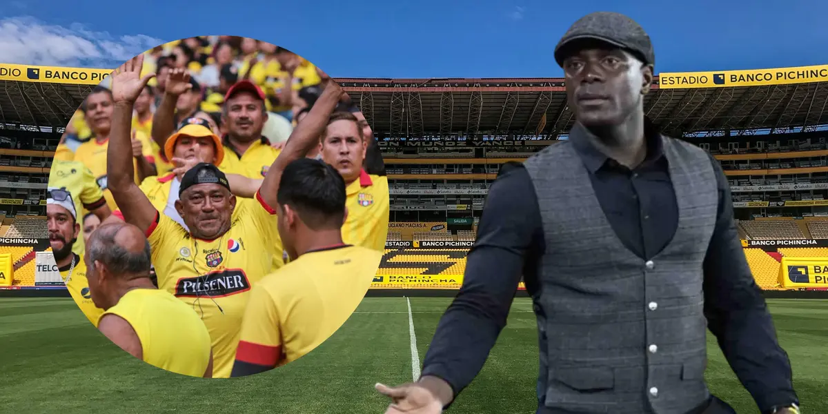 La petición de Segundo Alejandro Castillo con los hinchas de BSC